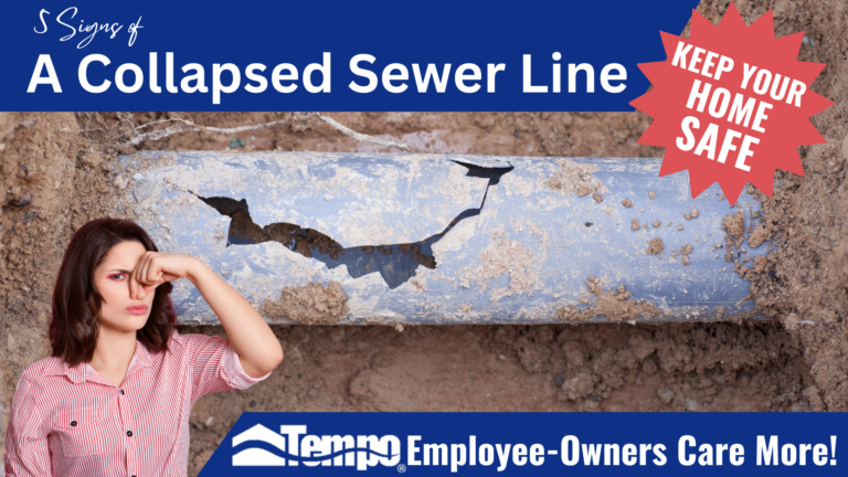 5 Signs of a Collapsed Sewer Line - Tempo Air